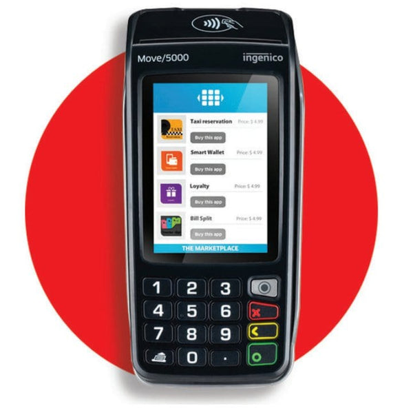 Ingenico Move 5000 Bluetooth WiFi Wireless Terminal | EMV NFC – All ...